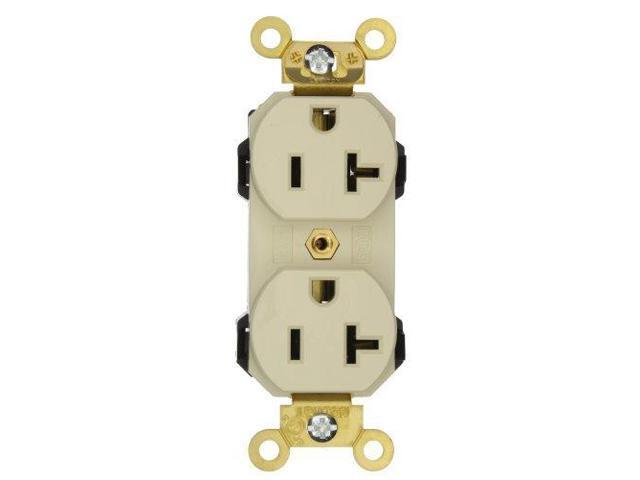 Click here for Leviton Ivory LEV-LOK Industrial Receptacle Duplex... prices