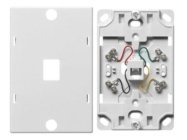 Click here for Hubbell Wiring Devices NS722W Telephone Wall Jack... prices