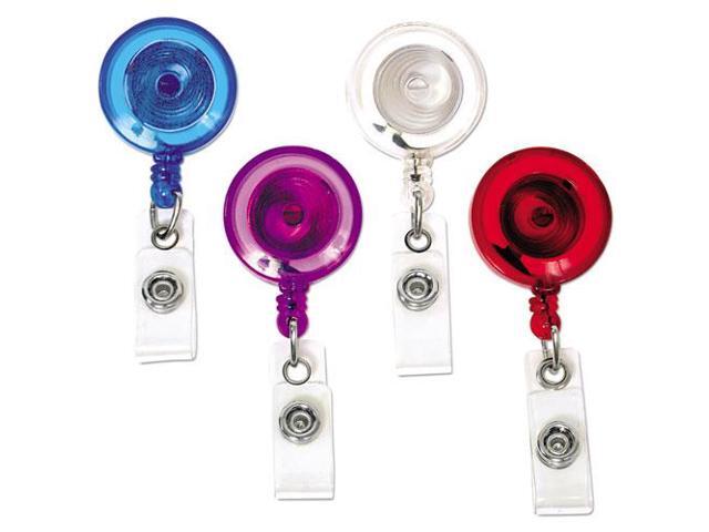 Click here for Baumgartens ID Card Reel w/ Belt Clip 30L 4/PK Tra... prices