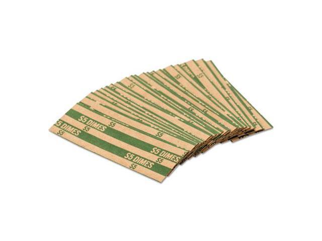 Click here for Coin-Tainer Flat Coin Wrappers Dimes $5 1000 Wrapp... prices