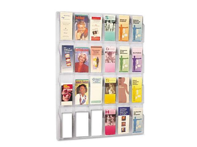 Click here for Safco Reveal Clear Literature Displays 24 Compartm... prices
