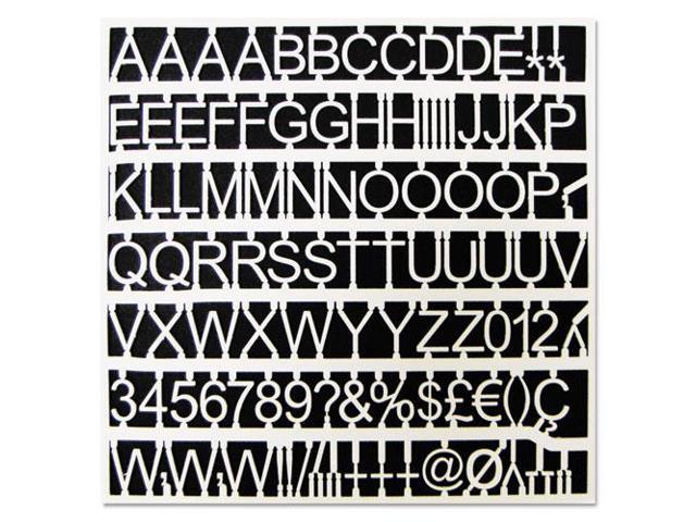 Click here for White Plastic Set of Letters  Numbers and Symbols... prices