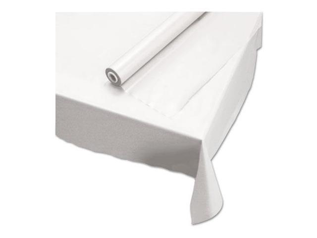 Click here for Hoffmaster Plastic Roll Tablecover 40 x 100 ft Whi... prices