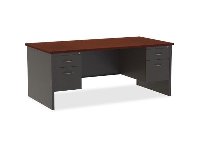 Click here for Lorell Double Pedestal Desk 36x72 CH/MH 79140 prices