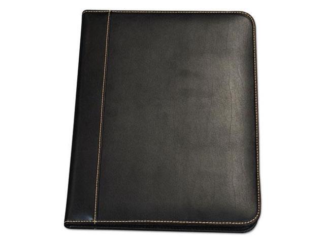 Click here for Contrast Stitch Leather Padfolio  8 1/2 x 11  Leat... prices