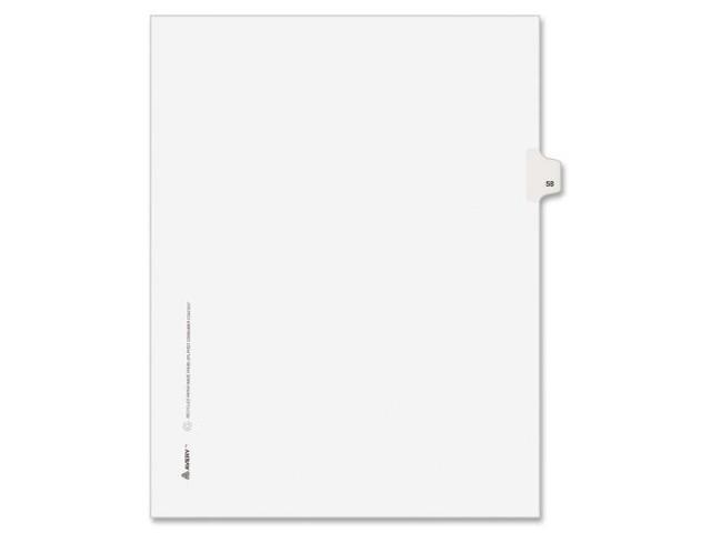 Click here for Avery-Style Legal Exhibit Side Tab Divider Title:... prices