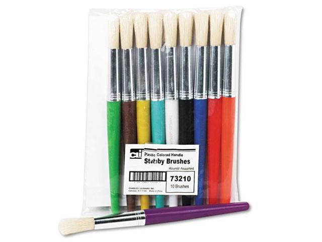 Click here for Chenille Kraft Paint Brushes Natural Bristles Roun... prices