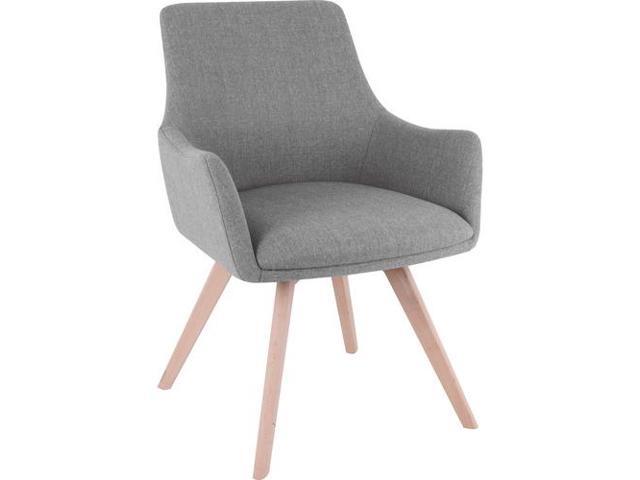 Click here for LORELL Mid-century Modern Flannel Guest Chair (LLR... prices