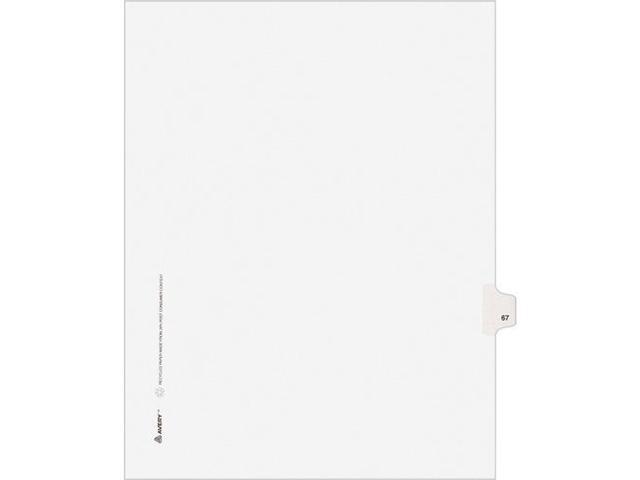 Click here for Avery-Style Legal Exhibit Side Tab Divider Title:... prices