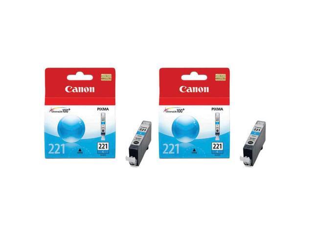 Click here for Canon 2 Pack CLI-221C Cyan Color Ink Tank for Sele... prices