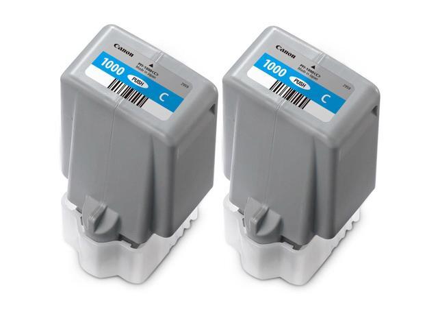 Click here for Canon 2 Pack PFI-1000 C Cyan LUCIA PRO ink for ima... prices