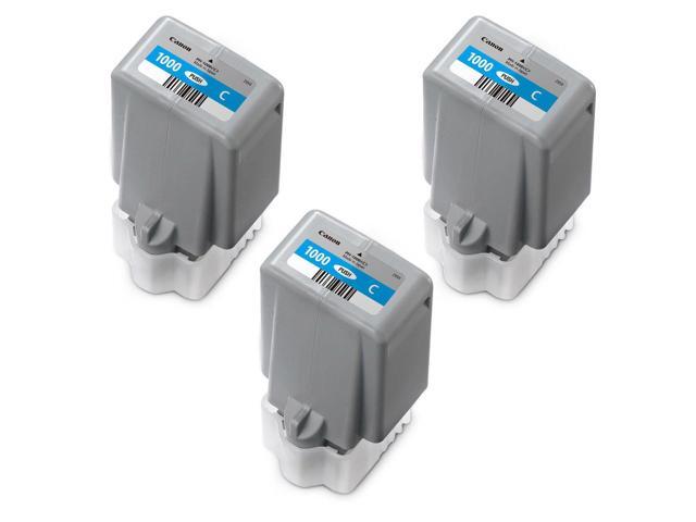 Click here for Canon 3 Pack PFI-1000 C Cyan LUCIA PRO ink for ima... prices