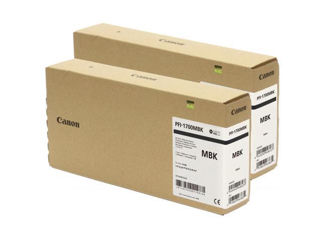 Click here for Canon Canon PFI-1700 Pigment Ink Tank (2-Pack  Mat... prices