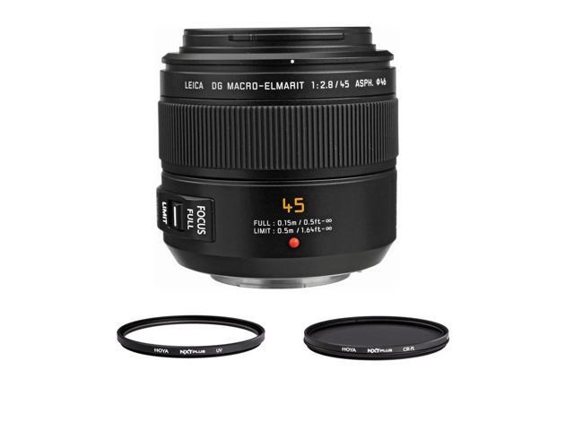 Panasonic Lumix G Leica DG Macro-Elmarit 45mm f/2.8 Asph Mega OIS Lens W/Filters
