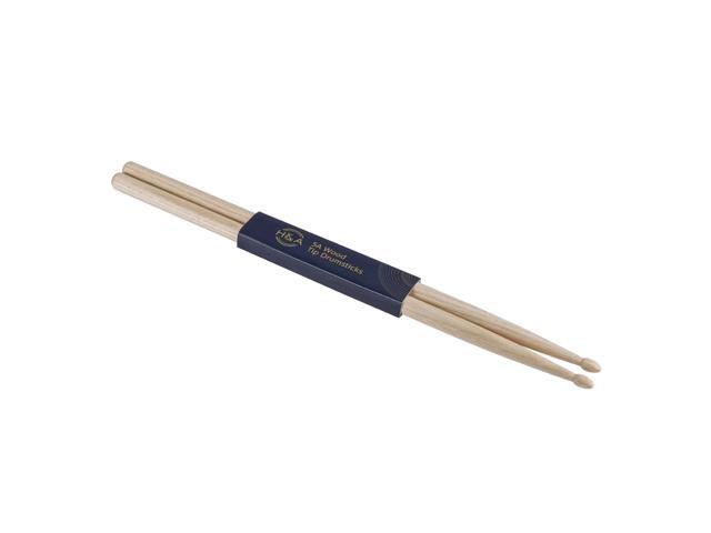 Click here for H & A Walnut 5A Wood Tip Drumstick  Pair #HA-WDS-5... prices