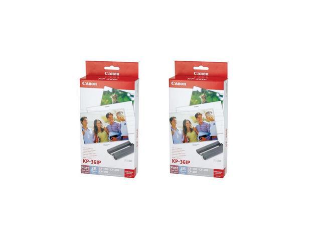 Click here for 2 Pack Canon KP-36IP Color Ink/Paper Set #7737A001... prices