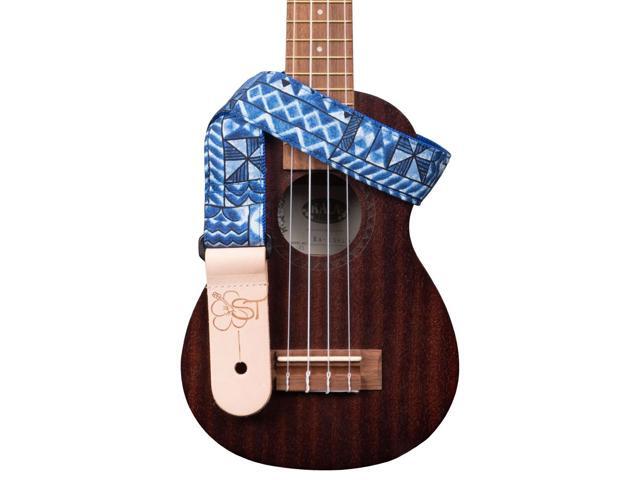 Click here for Kala 1.5 Ukulele Strap  Blue Tapa (Handmade In USA... prices