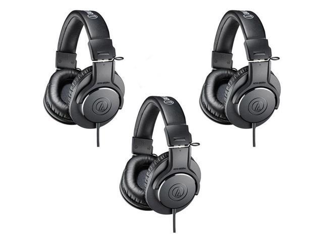 Click here for Audio-Technica 3 Pack ATH-M20x Pro Monitor Headpho... prices