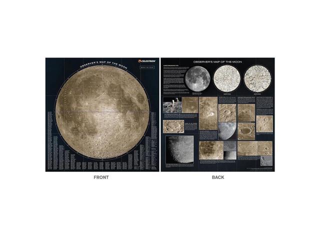 Click here for Celestron Observers Map of The Moon prices