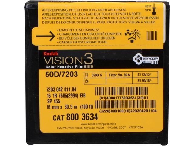 Click here for KODAK VISION3 50D/7203 16mm Color Negative Film  1... prices