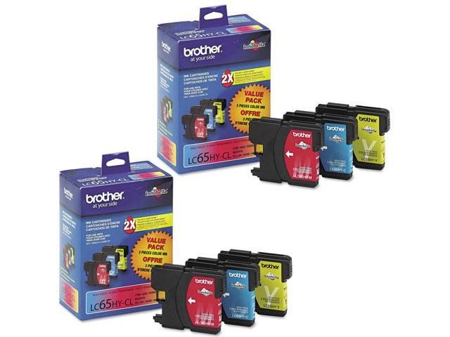Click here for Brother 2 Pack LC653PKS High Yield Cyan/Magenta/Ye... prices