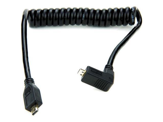 Click here for Atomos 11.81/30cm Coiled Right Angled Micro HDMI t... prices