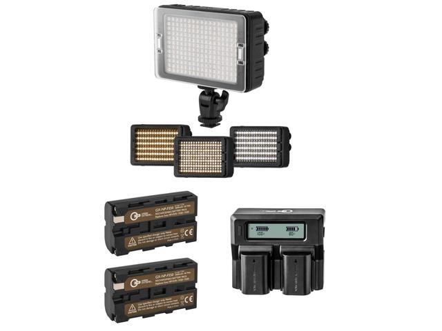 Click here for CLAR 204 Phantom Series Bi-Color On Camera LED Lig... prices