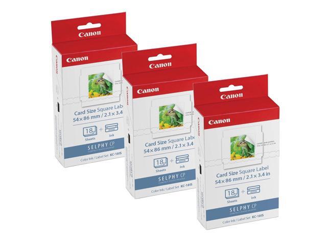 Click here for Canon KC-18IS Card Size Square Label Ink & Paper f... prices