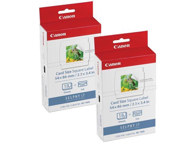 Click here for Canon KC-18IS Square Label Ink & Paper Set for SEL... prices