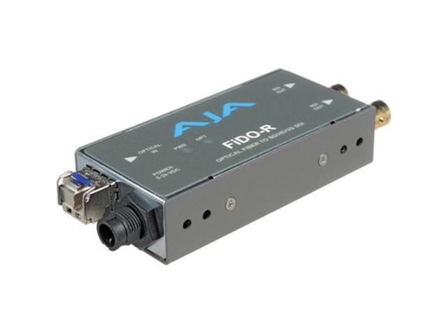 Click here for AJA FiDO-R Single-channel Optical Fiber to SD/HD/3... prices