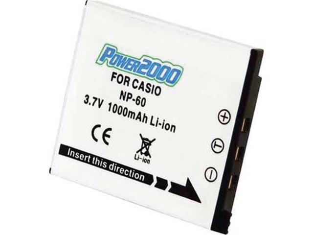 Click here for Power2000 NP-60 3.7V 1000mAh Replacement Rechargea... prices