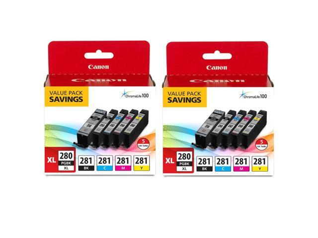 Click here for Canon PGI-280 XL/CLI-281 5 Color Ink Tank Pack for... prices
