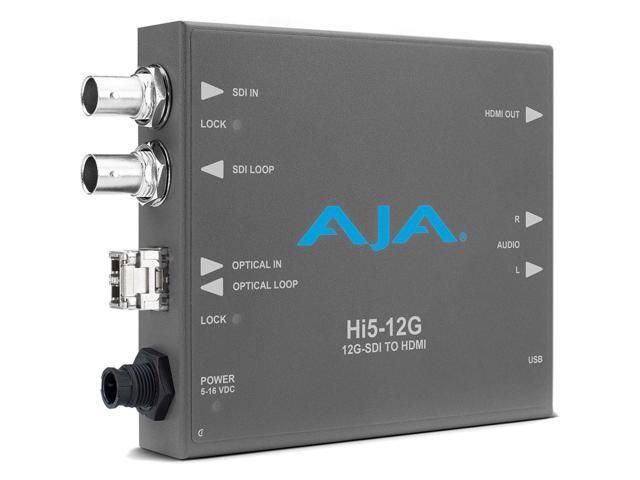 Click here for AJA Hi5-12G-R 12G-SDI to HDMI 2.0 Mini-Converter w... prices