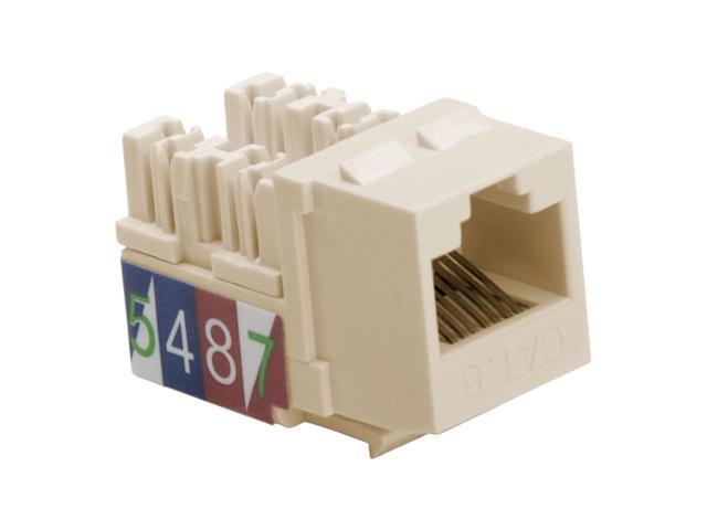 Click here for Platinum Tools Keystone Cat6 110 Jack  Light Almon... prices