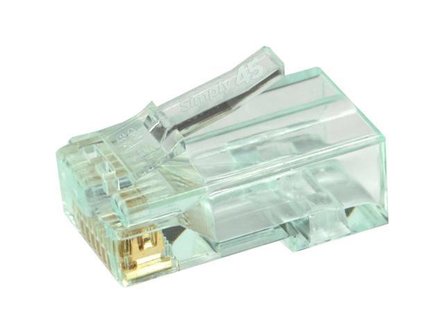 Click here for Simply45 Unshielded Pass Thru RJ45 Modular Plugs f... prices