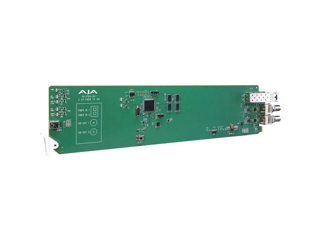Click here for AJA OG-FIDO-2R openGear 2-Channel Single Mode LC F... prices