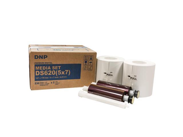 Click here for DNP 5x7 Dye Sub Media for DS620A Printer #DS6205X7 prices