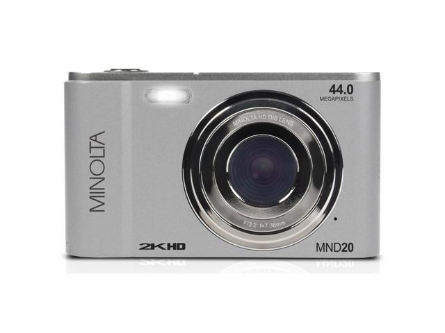 Minolta Minolta MND20 44 Mp 2.7K Ultra Hd Digital Camera (Silver) - Silver