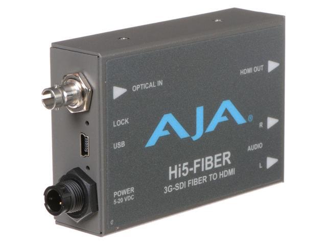 Click here for AJA Hi5-Fiber HD/SD-SDI Over Fiber to HDMI Video a... prices