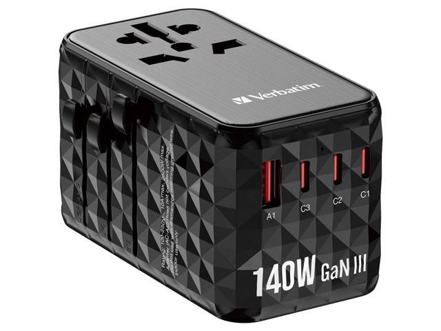 Click here for Verbatim UTA-10 GaN III 140W Universal Travel Adap... prices