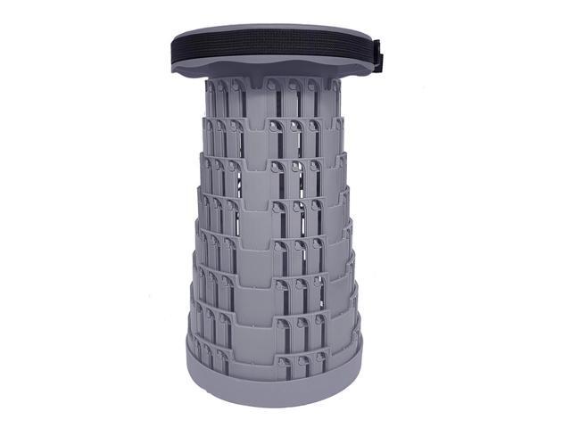 Click here for Aries Portable Telescoping Stool/Chair  Solid Gray prices