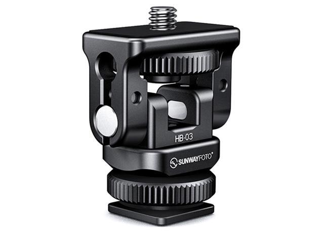 Click here for SunwayFoto HB-03 Hot Shoe Tilt Head prices