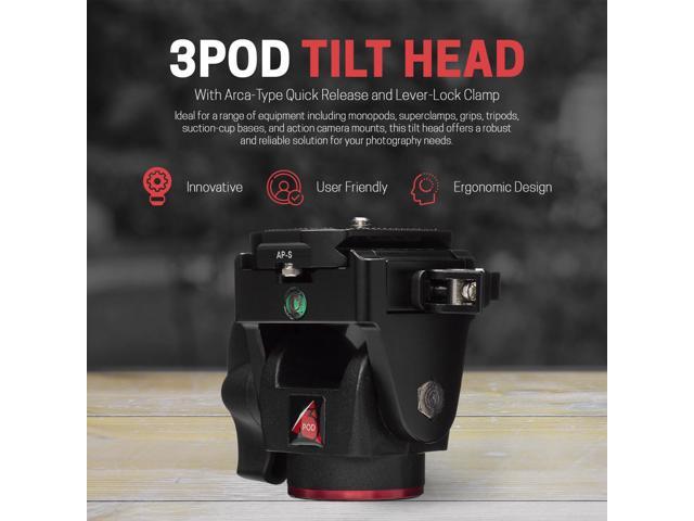 Click here for 3Pod Tilt Head with Arca-Type Quick Release and Le... prices