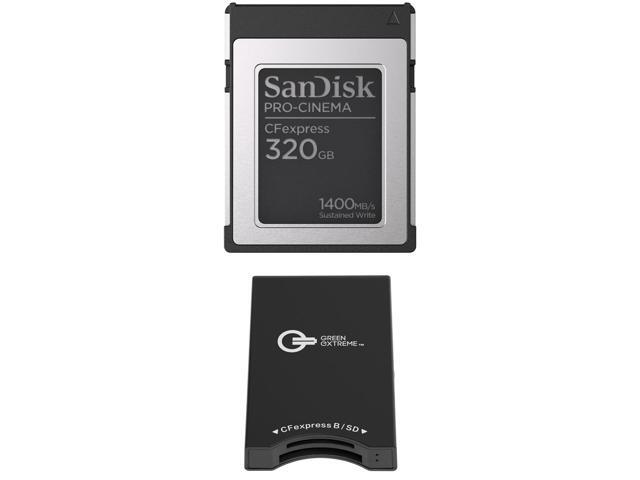 Click here for SanDisk PRO-CINEMA 320GB CFexpress Type-B Memory C... prices