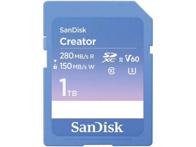 Click here for SanDisk Creator Series 1TB UHS-II SDXC Memory Card prices
