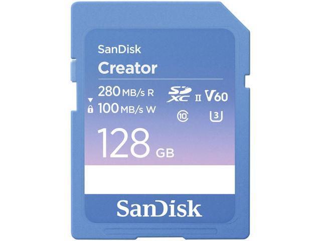 Click here for SanDisk Creator Series 128GB UHS-II SDXC Memory Ca... prices