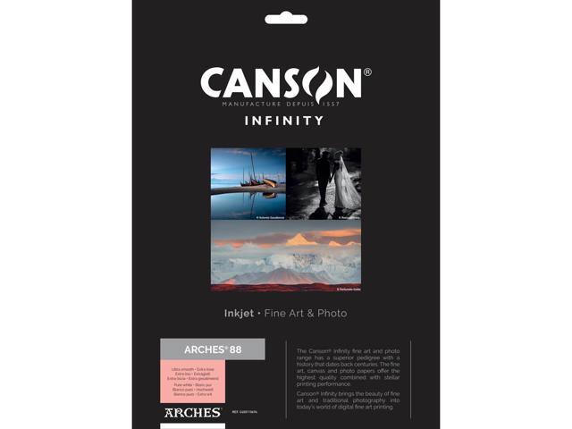 Click here for Canson Infinity ARCHES 88 Ultra Smooth Pure White... prices