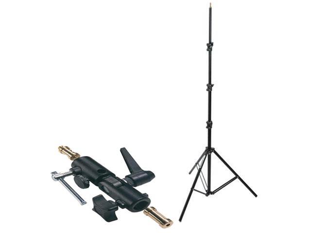 Click here for Manfrotto 9 Basic Black Lightstand  4 Section  5/8... prices