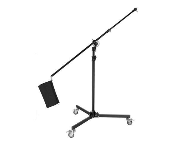 Click here for Flashpoint 12.8 Folding Wheeled Base Stand with Bo... prices