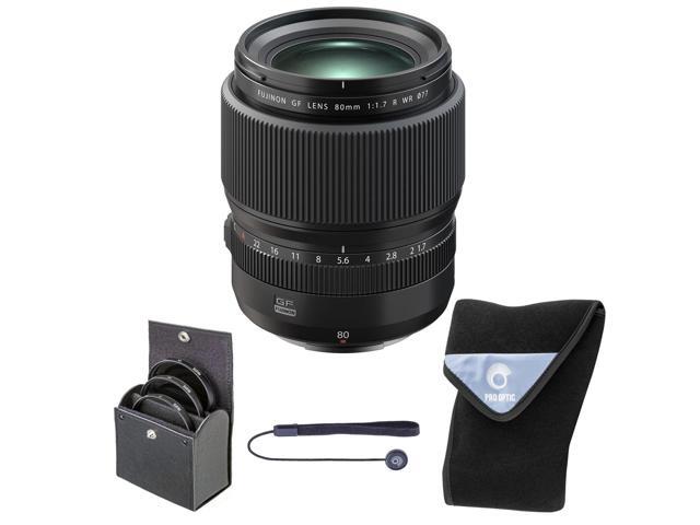 Click here for Fujifilm GF 80mm f/1.7 R WR Lens  Black  Bundle wi... prices